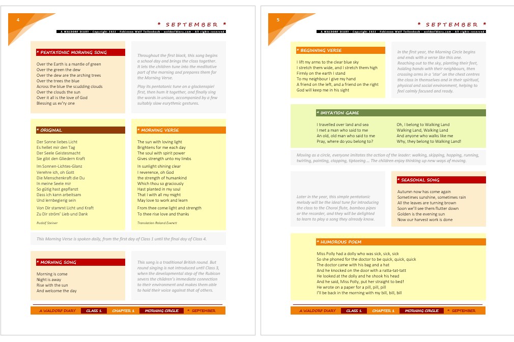 A Waldorf Diary - What is the Morning Circle and its Purpose?