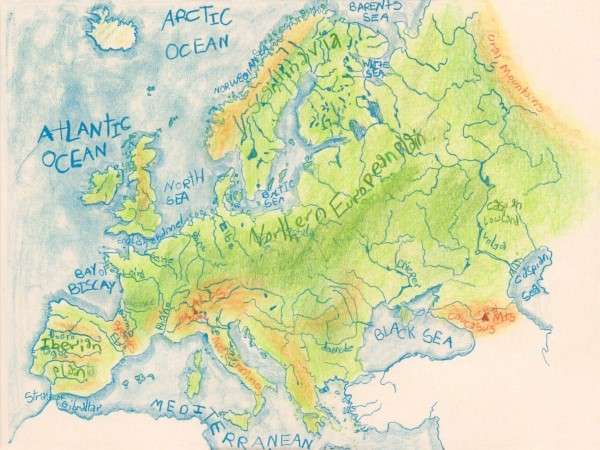 A Waldorf Diary - Tips and Tricks for Drawing Maps